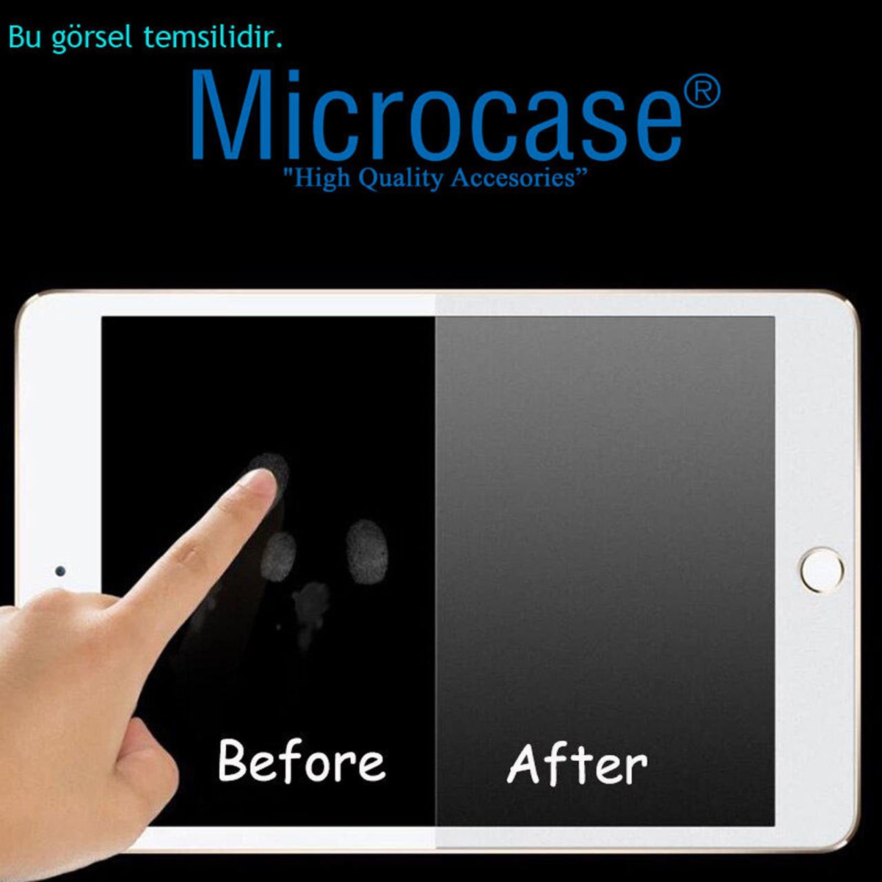 Microcase iPad Mini 5.Nesil 2019 Paper Like Pencil Destekli Kağıt Hissi ...