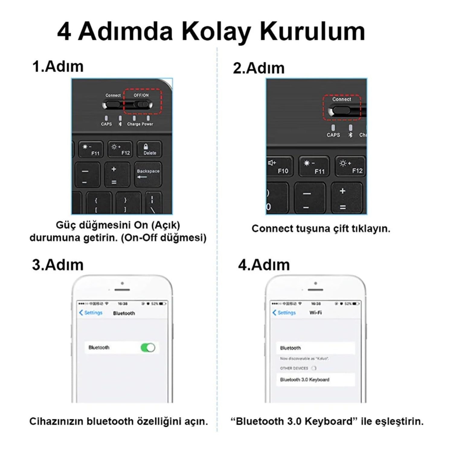 Microcase Philips M9X 32GB 10.1'' IPS Bluetooth Klavye+Mouse+TR Sticker ...